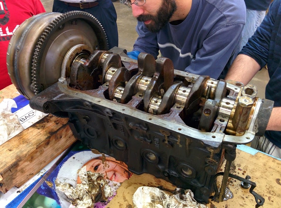 Engine Teardown 101 Class, 3/18 7pm - Automotive - Dallas Makerspace Talk