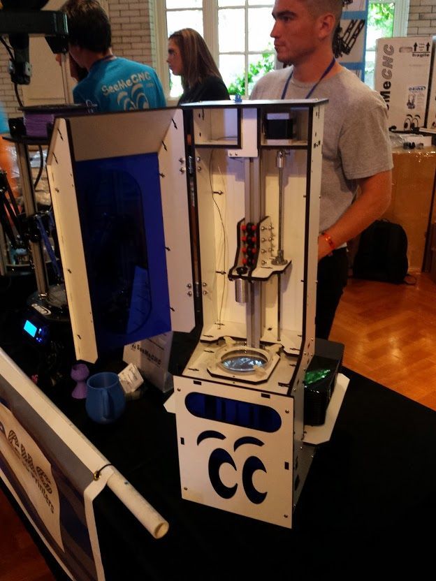 Lego SLA printer - 3D Fabrication - Dallas Makerspace Talk