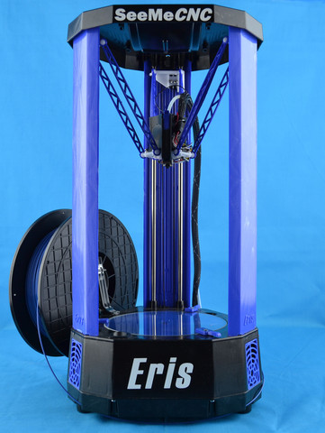 SeeMeCNC Eris Delta Printer - 3D Fabrication - Dallas Makerspace Talk